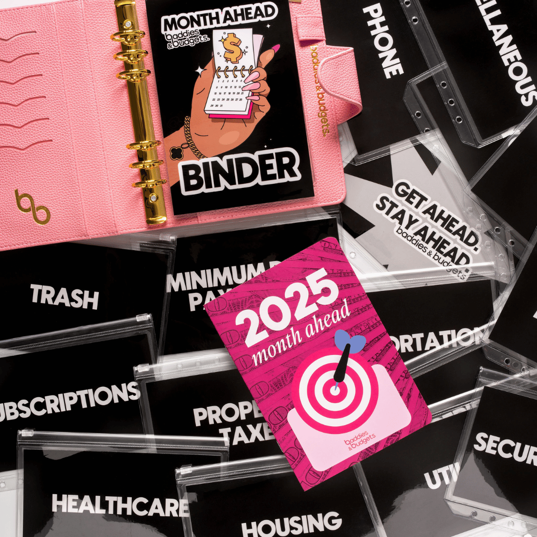 Month Ahead Binder & Planner Set – Baddies and Budgets