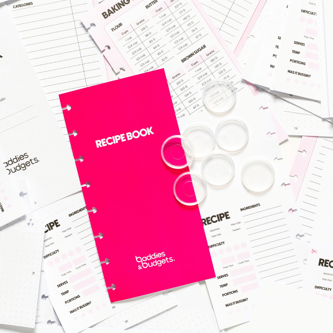 Recipe Book – Baddies and Budgets