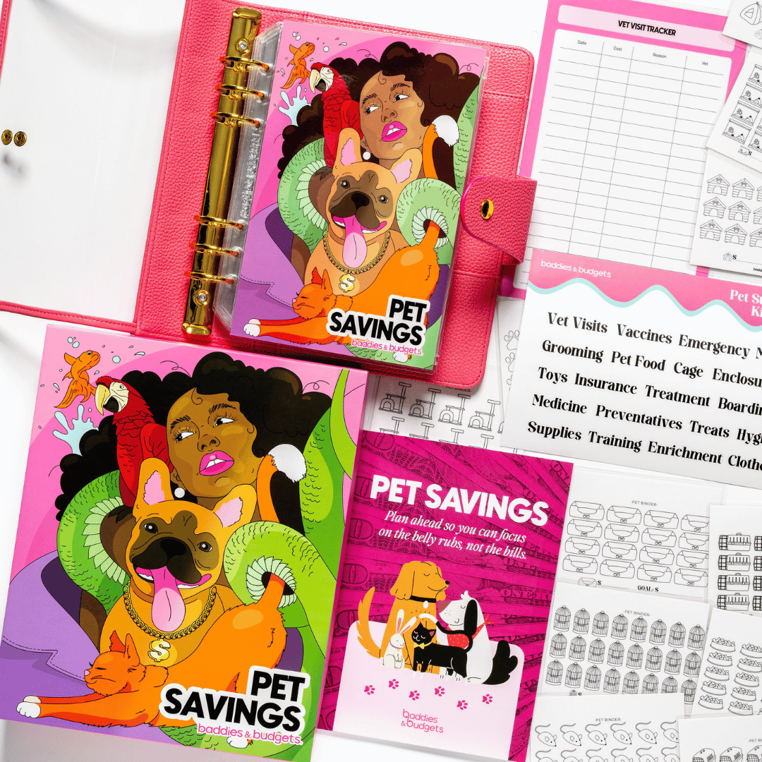 Pet Savings & Planner Set – Baddies and Budgets